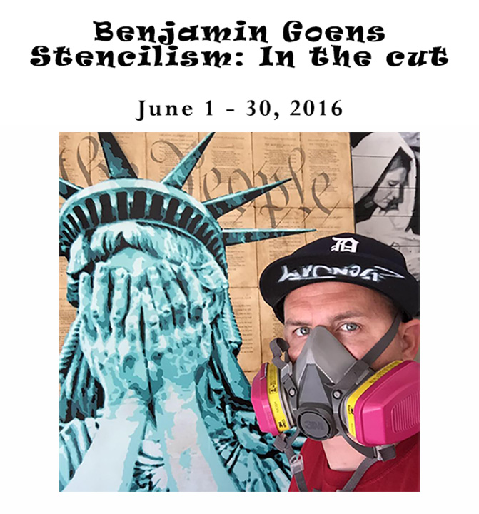 Thermal.Gallery June 2016 – BenJamz “Stencilism: In the cut” – art(ist)serv